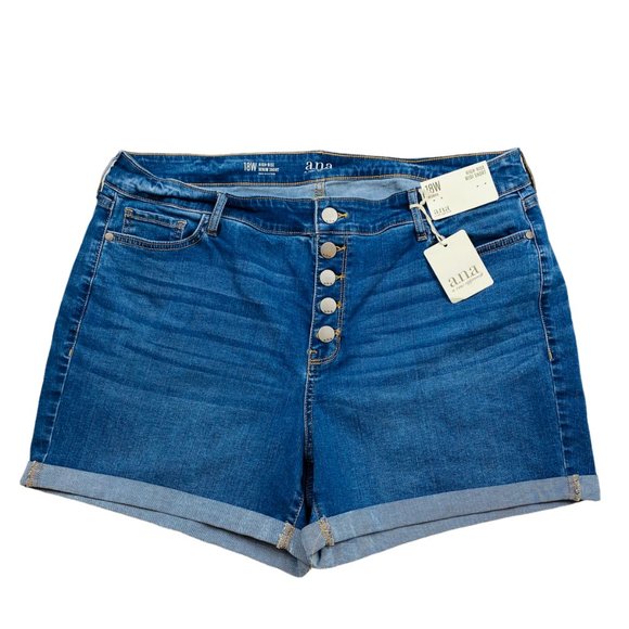 a.n.a | Shorts | Denim Button Fly Shorts 8w Nwt | Poshmark
